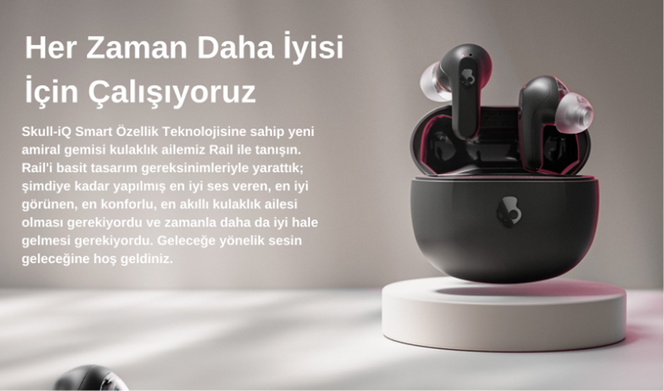 Skullcandy Rail Tws Kablosuz Kulak İçi Kulaklık Siyah S2RLW-Q740 ...