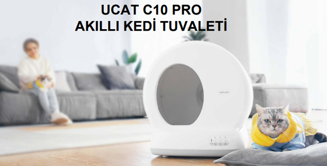 Ubtech Ucat C10 Pro Akıllı Kedi Tuvaleti - inbox.com.tr